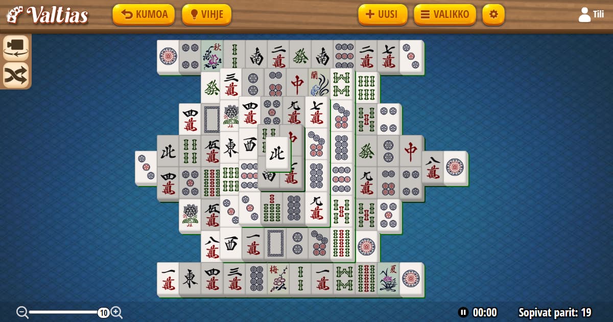 Pelaa Mahjong Pasianssia - Valtias.fi